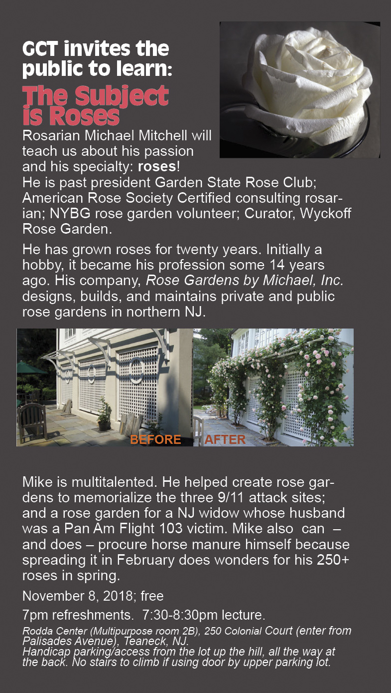 Garden Club of Teaneck mike Mitchell Lelinho - Bees